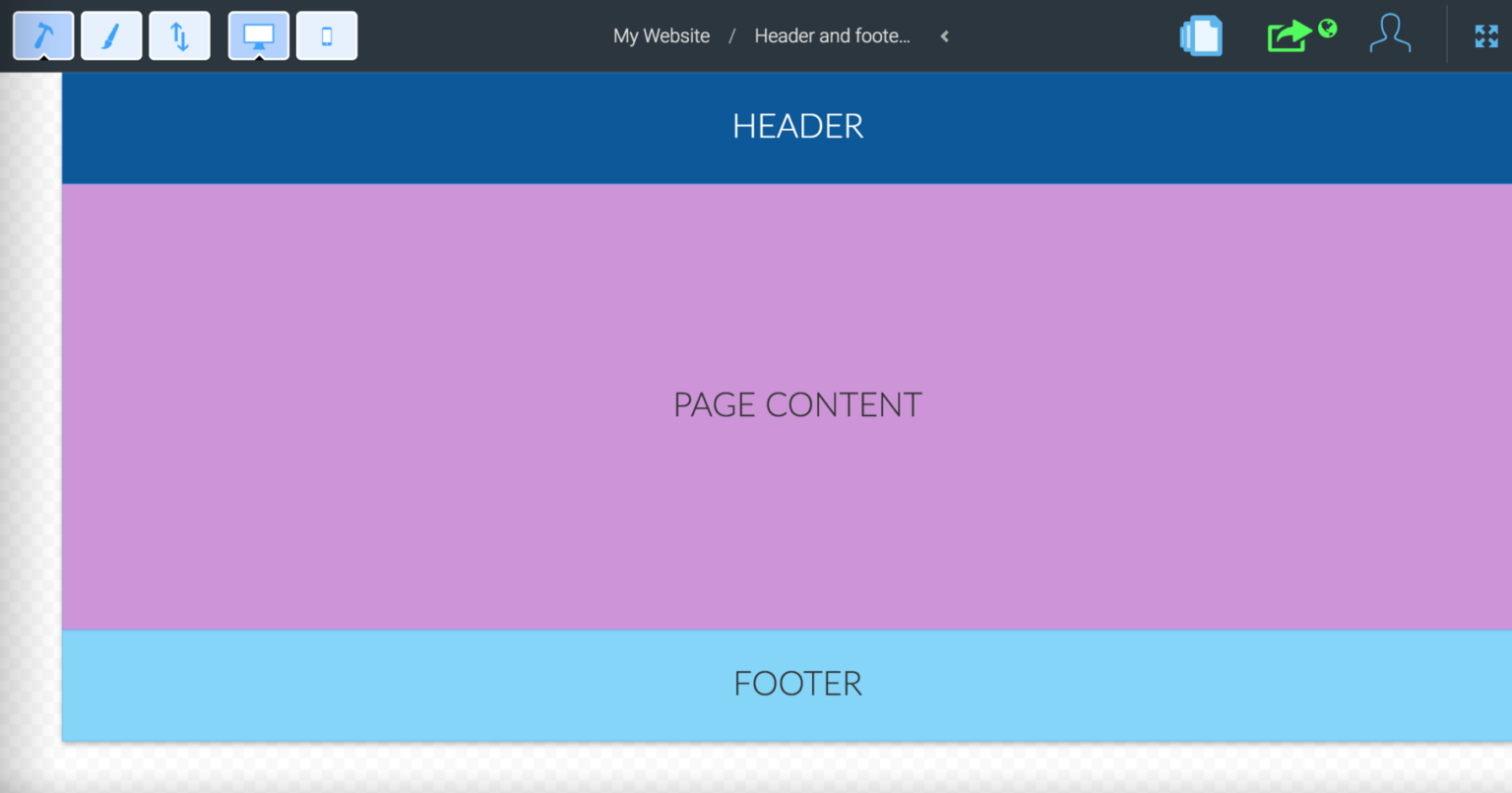 What is Footer? Notes when designing Footer and Header